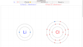 O level Chemical Ionic Bonding Dot and Cross Diagrams JavaScript ...